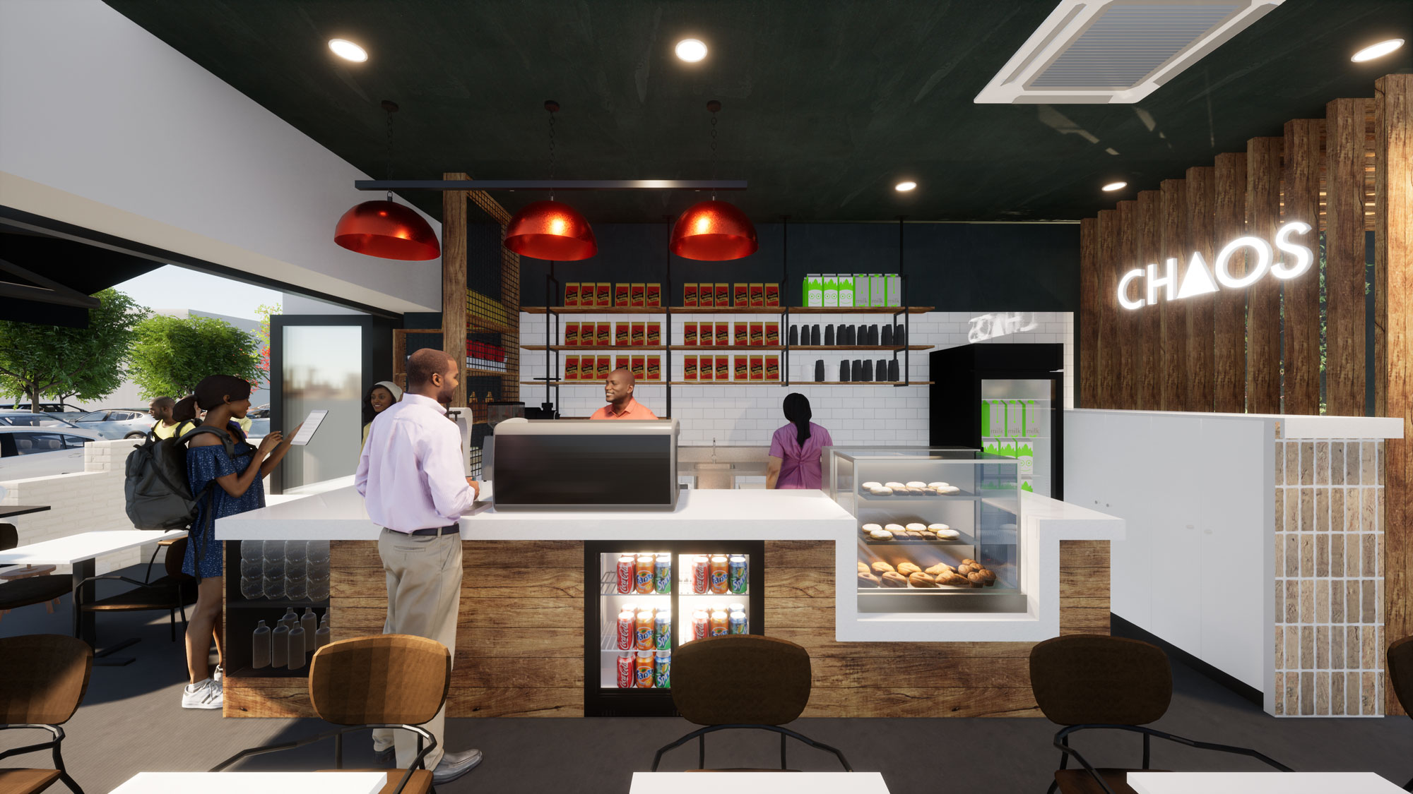 CHAOS CAFE NEUTRAL BAY | HRA ARCHITECTURE