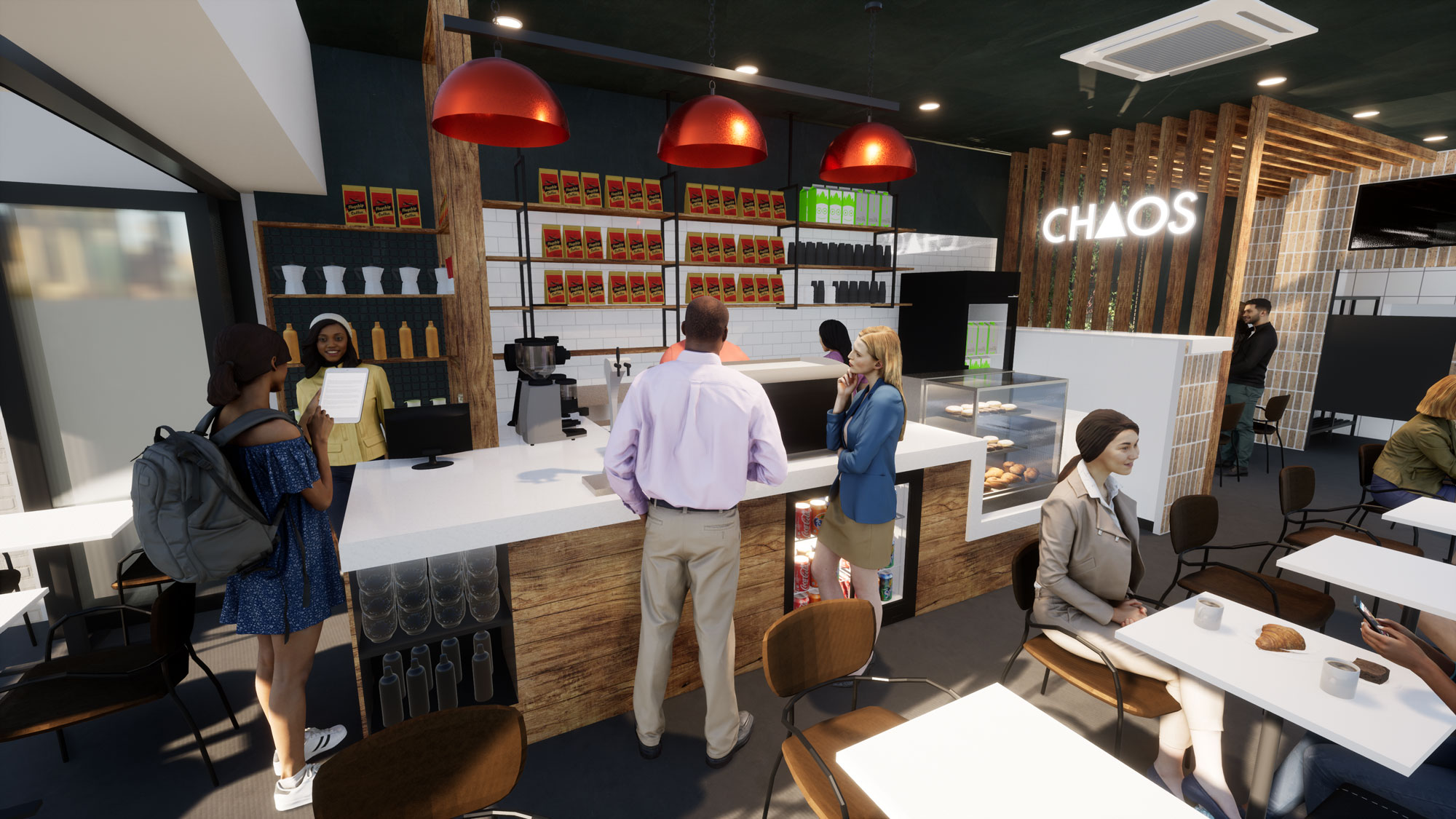 CHAOS CAFE NEUTRAL BAY | HRA ARCHITECTURE