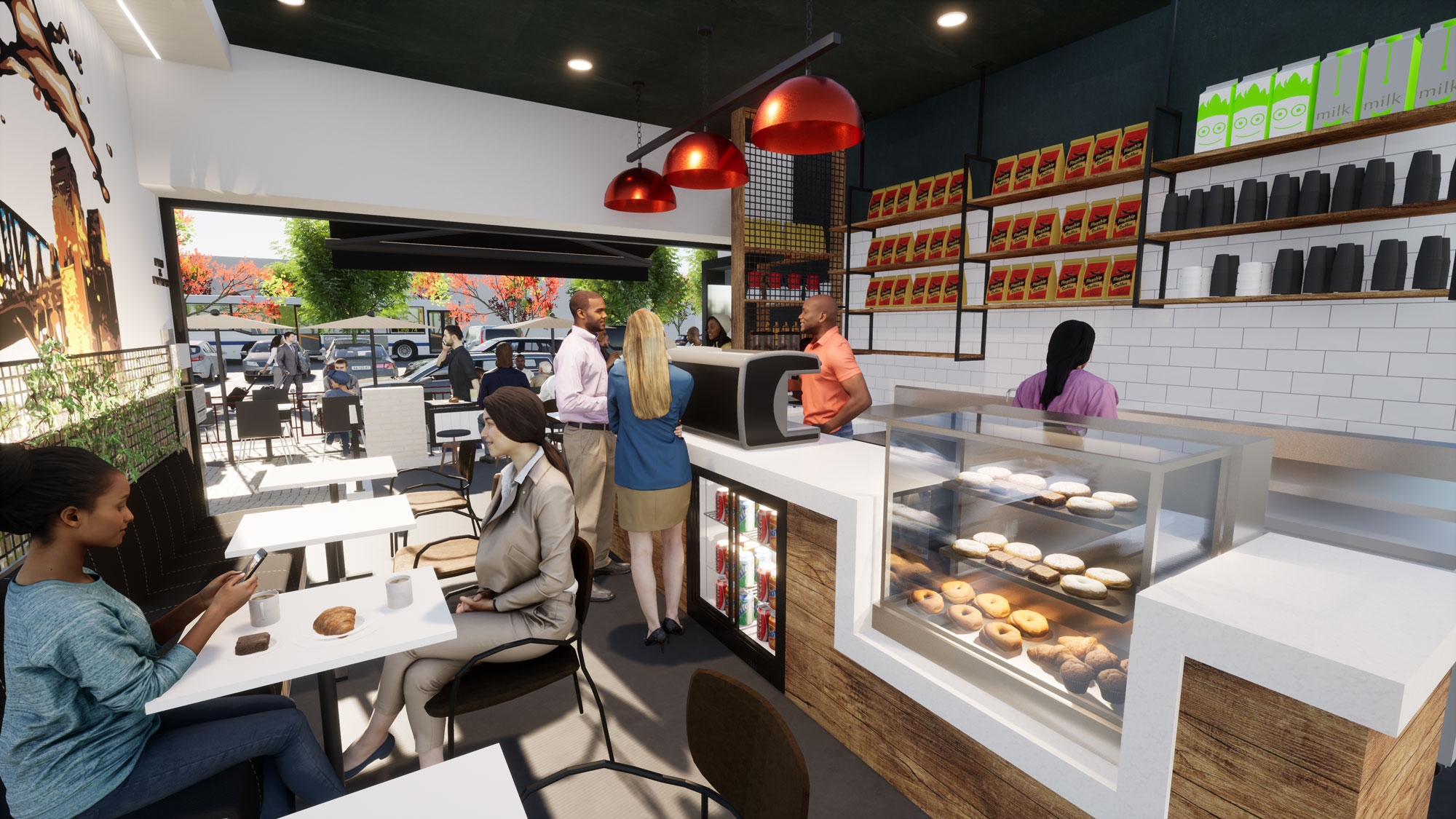 CHAOS CAFE NEUTRAL BAY | HRA ARCHITECTURE