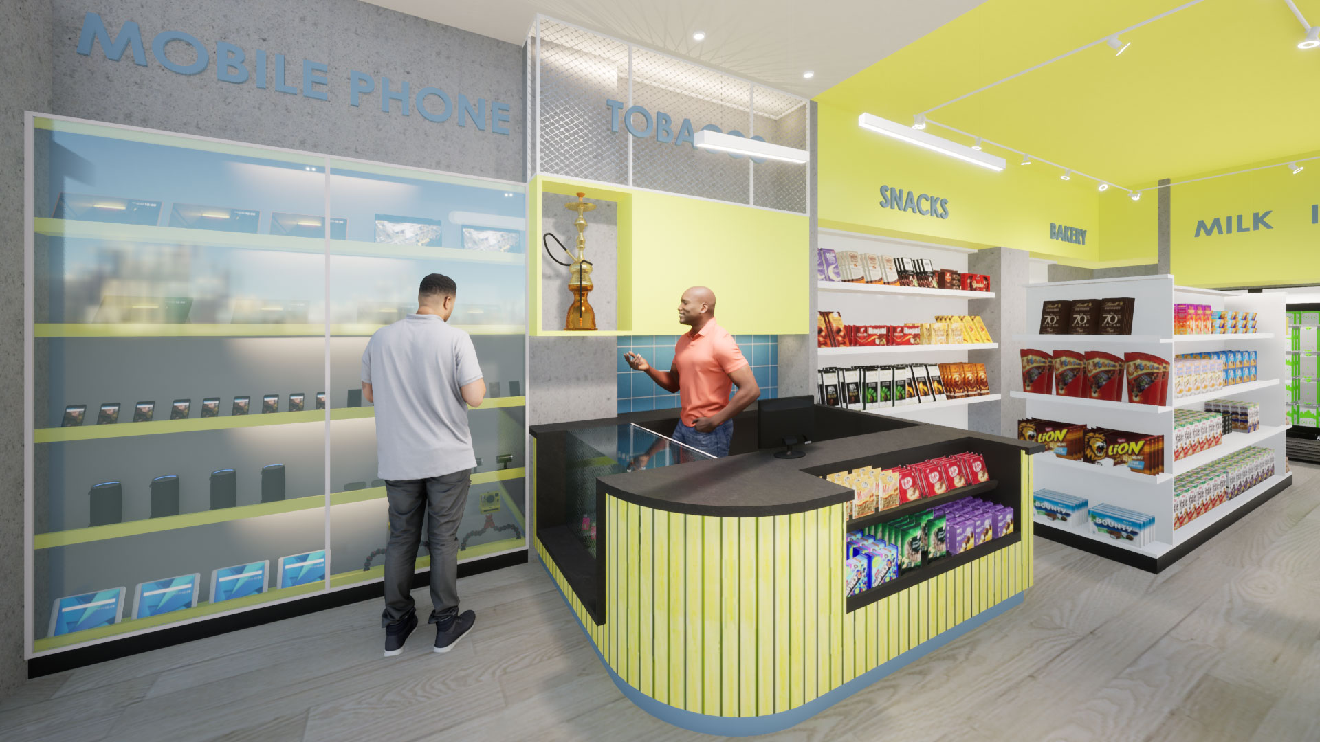 PARRADISE CORNERSHOP | HRA ARCHITECTURE