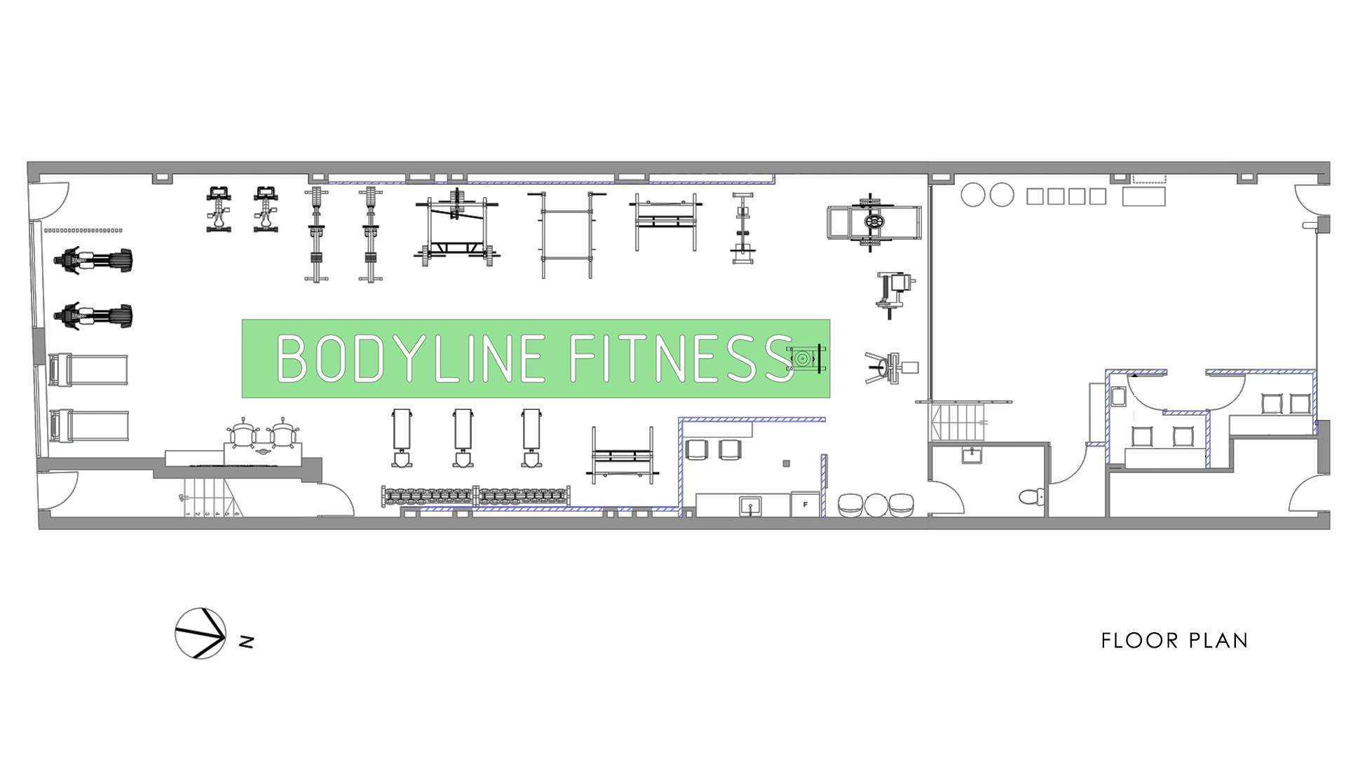 BODYLINE FITNESS LEICHHARDT | HRA ARCHITECTURE