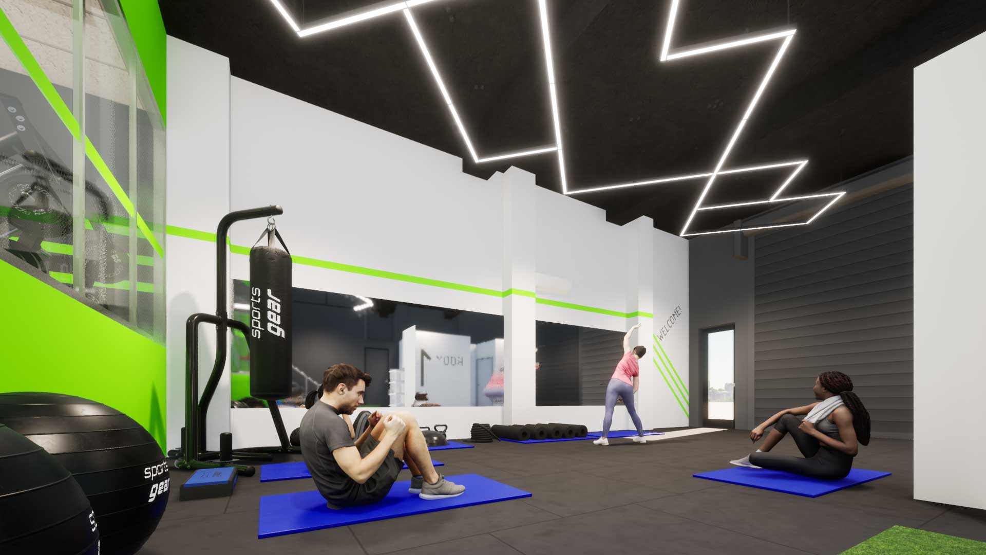 BODYLINE FITNESS LEICHHARDT | HRA ARCHITECTURE